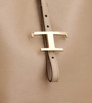 TOD'S Timeless Mini Bucket Bag - Nude