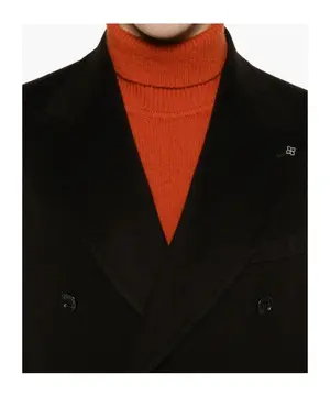 Tagliatore Double-breasted Suit Jacket - Brown