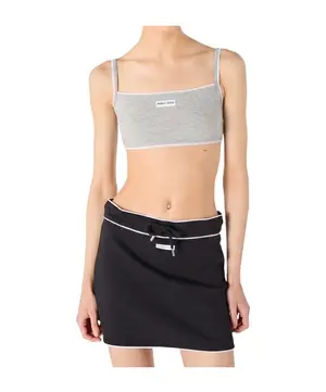 MARINE SERRE Cute 70s Bra - Grey