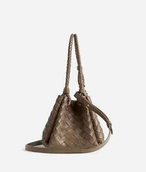 Bottega Veneta Parachute Small Shoulder Bag - Pine Cone