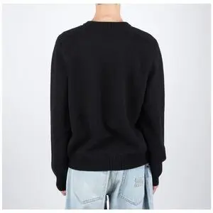 Celine Crew Neck Sweater In Wool And Cashmere