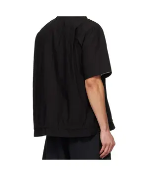 Sacai Short Sleeved Drawstring Shirt
