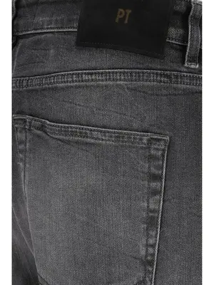 PT TORINO Whiskering Detail Slim-cut Jeans