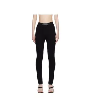 Versace Logo Patch Leggings