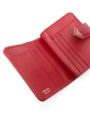 Prada Compact Zip-around Wallet