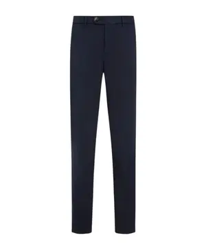 Brunello Cucinelli Tailored Tapered-leg Trousers - Blue