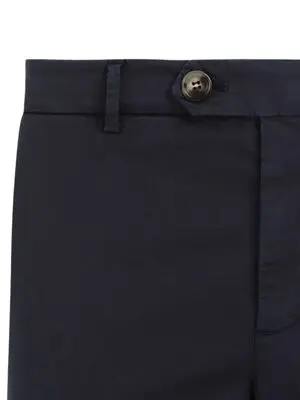 Brunello Cucinelli Tailored Tapered-leg Trousers - Blue