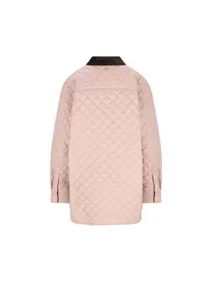 Loewe Collared Quilted Jacket