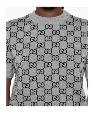 Gucci Reversible Gg Jacquard Top