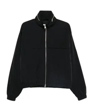 AMI Paris Zip-up Jacket - Black