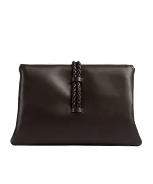 Bottega Veneta Liberta Small Crossbody Bag - Fudge