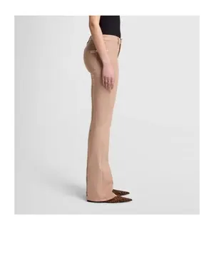 7 For All Mankind Bootcut Coated Stretch Trousers