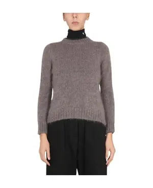 Raf Simons Textured Crewneck Sweater - Gray