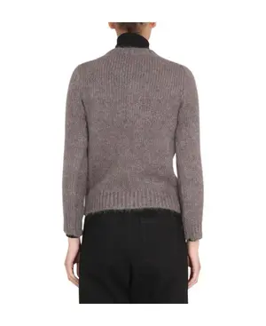 Raf Simons Textured Crewneck Sweater - Gray