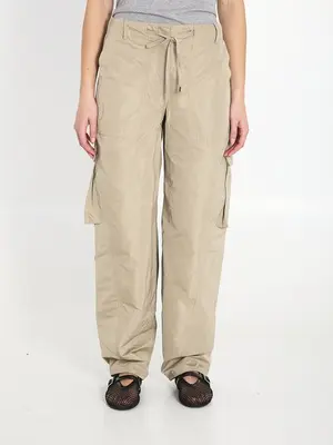 Alaïa Cargo Pants With Drawstring Waist