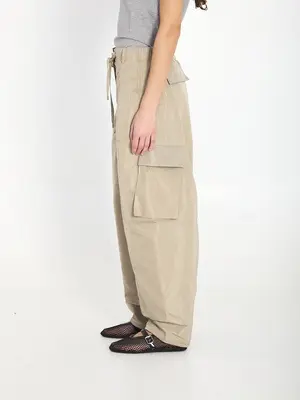 Alaïa Cargo Pants With Drawstring Waist
