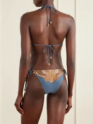 Zimmermann Mahon Ring Halterneck Bikini Set