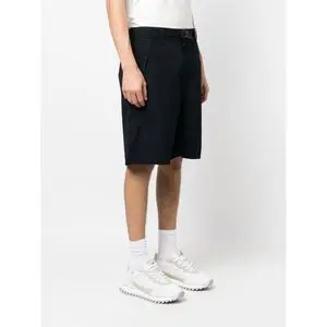 C.P. COMPANY Knee-length Belted Shorts With Zip Details