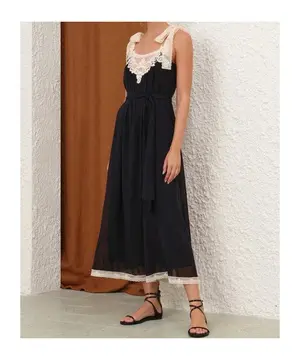 Zimmermann Roselight Lace-trim Maxi Dress