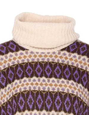 Liu Jo Jacquard Turtleneck Jumper