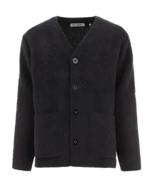 Our Legacy Textured V-neck Cardigan - No