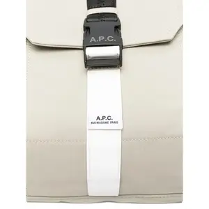 A.p.c. Carabiner Buckle Backpack - Gray