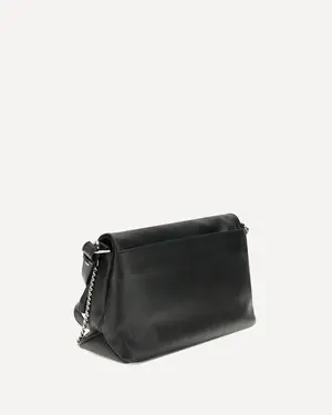 Zadig&Voltaire Wings-logo Chain-strap Shoulder Bag - Black
