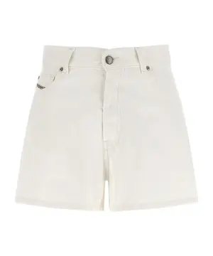 DIESEL® De-helios Denim Shorts - White