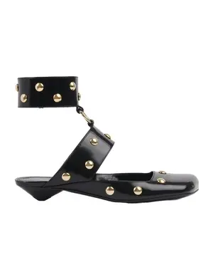 Chloé Jade Embellished Ballerinas - Black