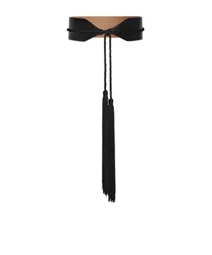 Alaïa Tassel Bustier Belt - Black
