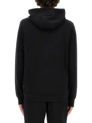 Philipp Plein Logo Printed Zipped Hoodie