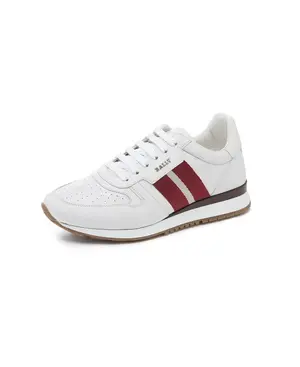 Bally Striped Lace-up Casual Sneakers
