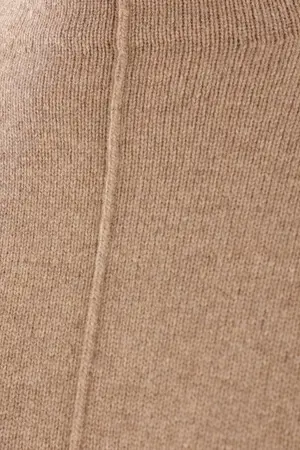 Max Mara Crewneck Long-sleeved Jumper - Hazelnut Brown