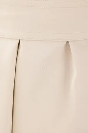 Bottega Veneta Cotton Silk Cape Trench With Checked Lining