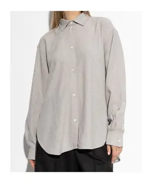 TOTEME Mélange-effect Shirt - Grey
