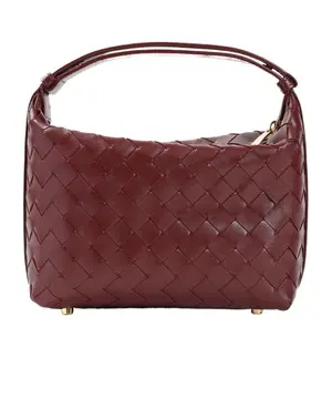 Bottega Veneta Wallace Mini Shoulder Bag - Red