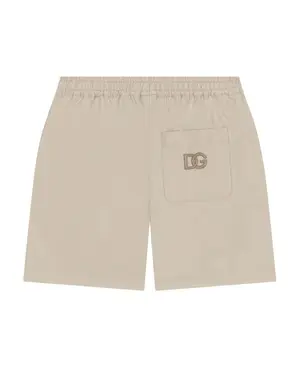 Dolce & Gabbana Embroidered Logo Stretch Shorts