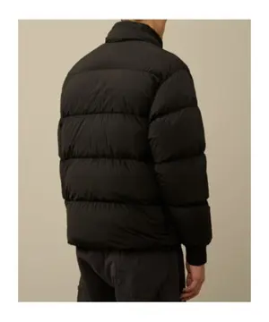 C.P. COMPANY Lens-embellished Short Down Jacket