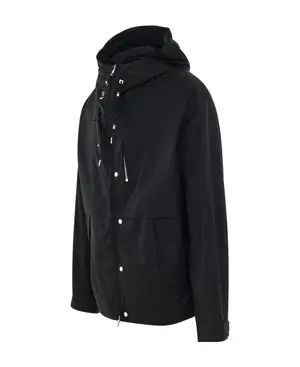 WOOYOUNGMI Logo-plaque Hooded Jacket