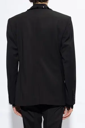 Dolce & Gabbana Embellished Single-breasted Tuxedo Jacket