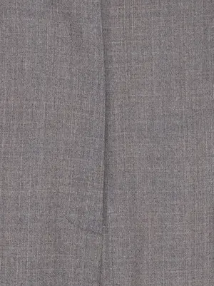 Givenchy Wide-leg Pleated Casual Pants - Gray
