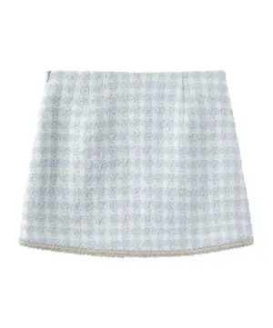 Marissa Chiara Plaid Mini Skirt