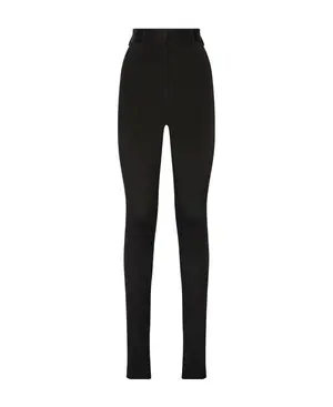 Dolce & Gabbana High-waisted Skinny-fit Trousers
