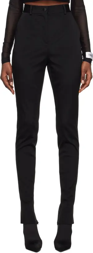 Dolce & Gabbana High-waisted Skinny-fit Trousers