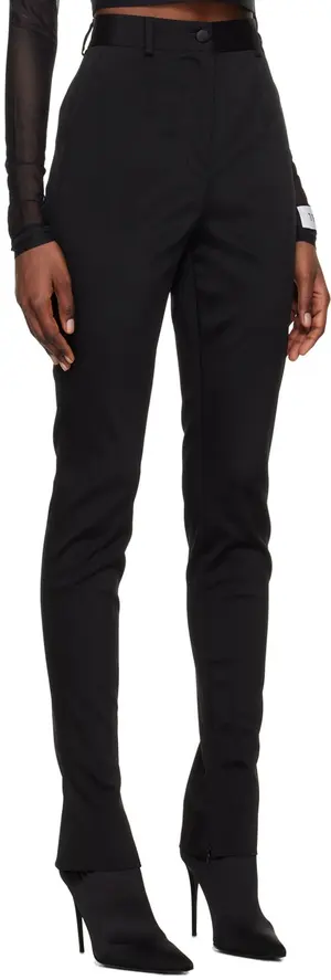 Dolce & Gabbana High-waisted Skinny-fit Trousers