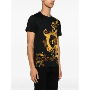 Versace Barocco-printed Crewneck T-shirt