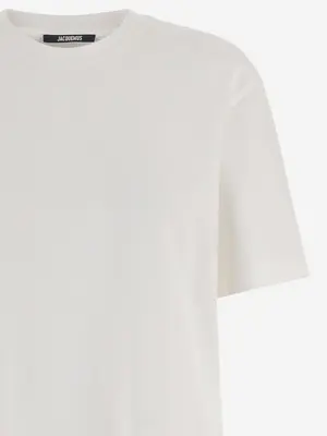 Jacquemus Logo-lettering Crew-neck T-shirt