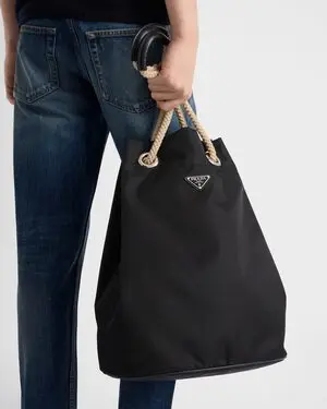 Prada Mariner Re-nylon Tote Bag - Black