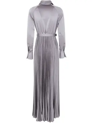 SELF-PORTRAIT Pleated Maxi Dress