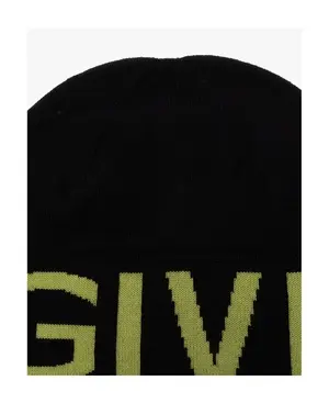 Givenchy Logo Intarsia-knit Wool Beanie